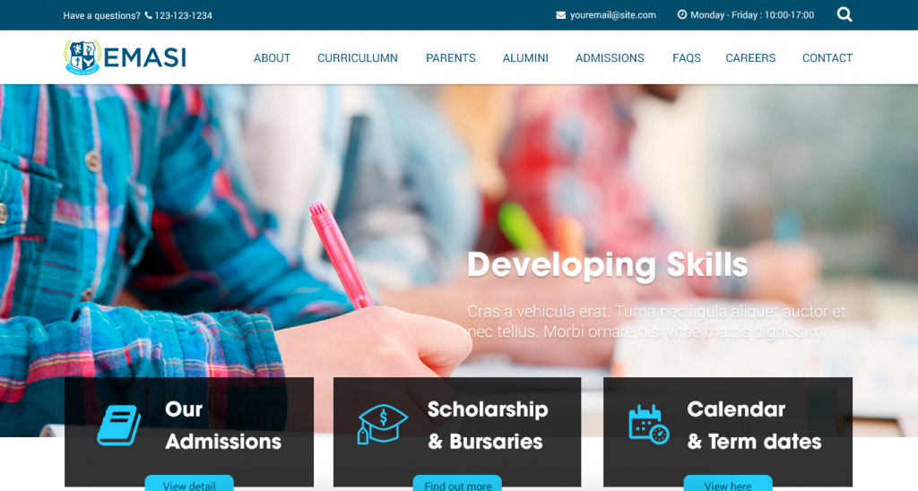 EMASI – Internal School – Lily Designer